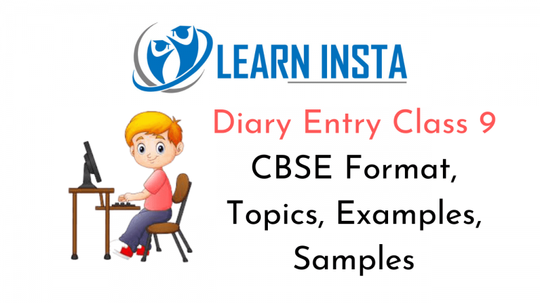 Diary Entry Class 9 CBSE Format, Topics, Examples, Samples – NCERT MCQ