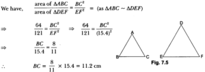 Triangles Class 10 Extra Questions Maths Chapter 6 with Solutions ...