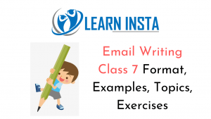 Email Writing Class 7 Format, Examples, Topics, Exercises – NCERT MCQ