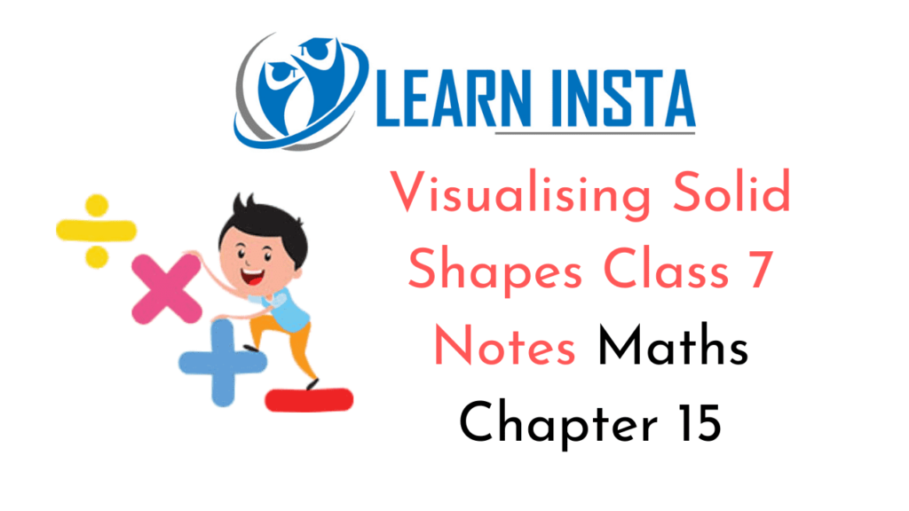 Visualising Solid Shapes Class 7 Notes Maths Chapter 15 – NCERT MCQ