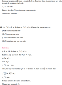 NCERT Solutions for Class 12 Maths Chapter 1 Relations and Functions Ex ...