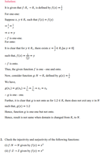 NCERT Solutions for Class 12 Maths Chapter 1 Relations and Functions Ex ...