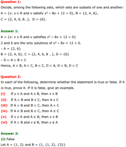 NCERT Solutions for Class 11 Maths Chapter 1 Sets Miscellaneous ...