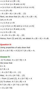 NCERT Solutions for Class 11 Maths Chapter 1 Sets Miscellaneous ...