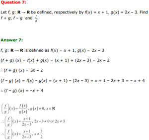 NCERT Solutions for Class 11 Maths Chapter 2 Relations and Functions Miscellaneous Exercise ...
