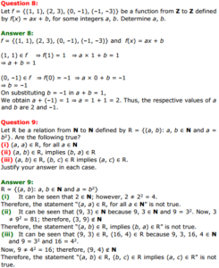 NCERT Solutions for Class 11 Maths Chapter 2 Relations and Functions Miscellaneous Exercise ...