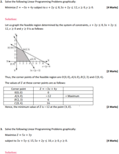 NCERT Solutions for Class 12 Maths Chapter 12 Linear Programming Ex 12. ...
