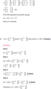 NCERT Solutions for Class 12 Maths Chapter 3 Matrices Ex 3.3 – NCERT MCQ