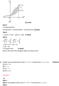 NCERT Solutions for Class 12 Maths Chapter 8 Application of Integrals ...