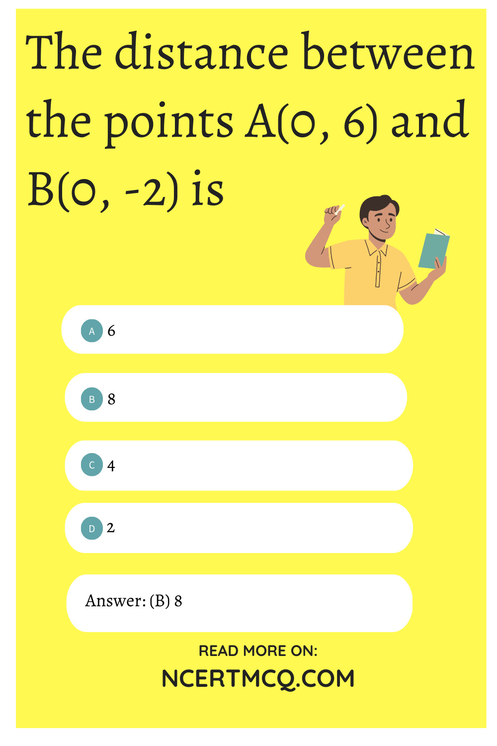 MCQ Questions For Class 10 Maths Chapter 7 Coordinate Geometry With MCQ Questions For Class 10 Maths Chapter 7 Coordinate Geometry With
