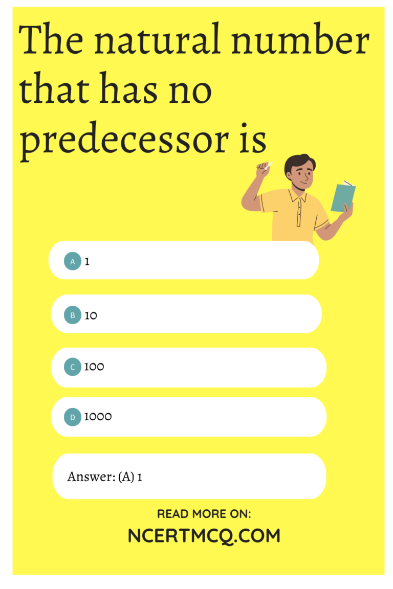 MCQ Questions for Class 6 Maths Chapter 2 Whole Numbers with Answers ...