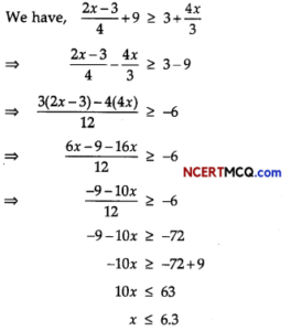 CBSE Sample Papers for Class 11 Maths Term 2 Set 1 with Solutions ...