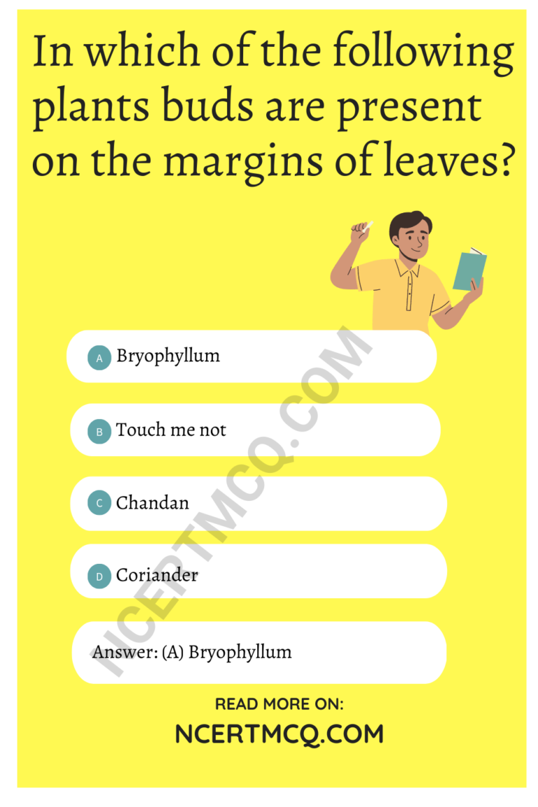Reproduction in Plants Class 7 MCQ Online Test With Answers Questions ...